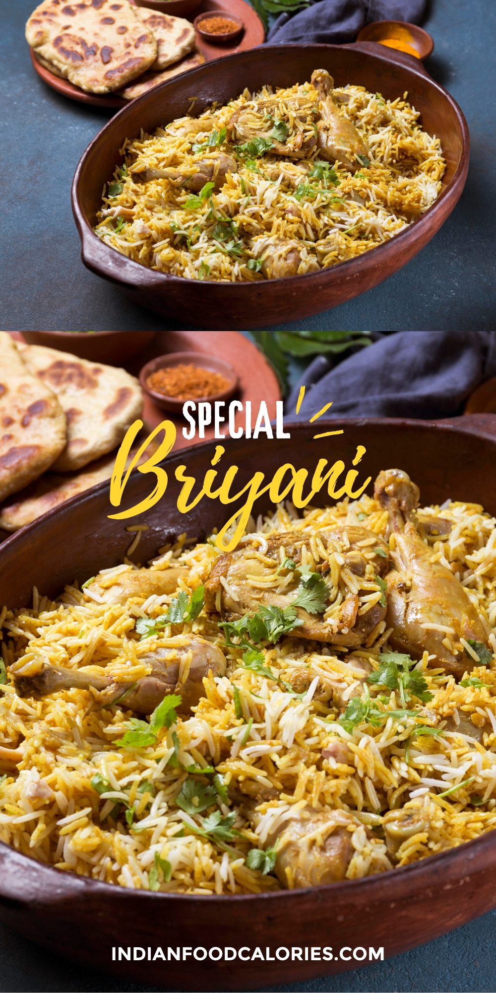 Chicken Biryani Recipe Full Nutrition Breakdown - indianfoodcalories